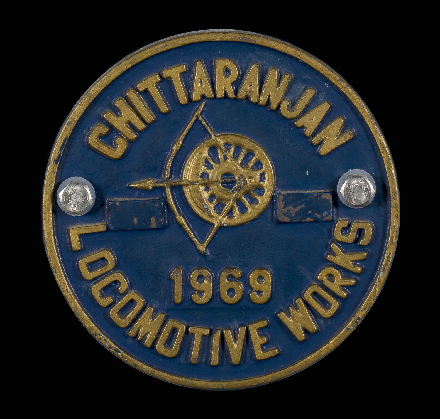 Locomotive Builders Plate - Chittaranjan Locomotive Works, Chittaranjan ...