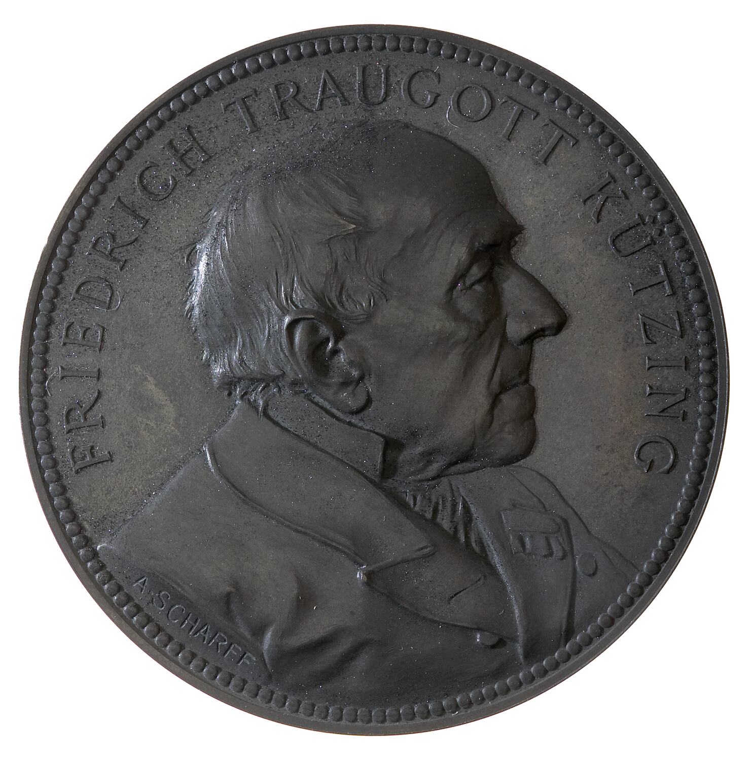Medal - Friedrich Traugott Kutzing, Germany, 1887