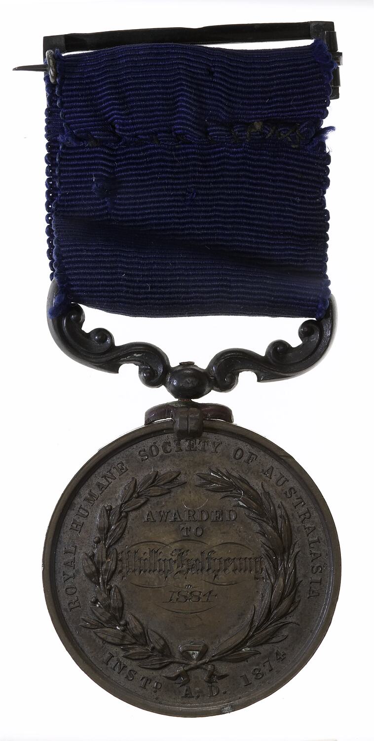 Medal - Royal Humane Society of Australasia, Australia, Awarded to ...