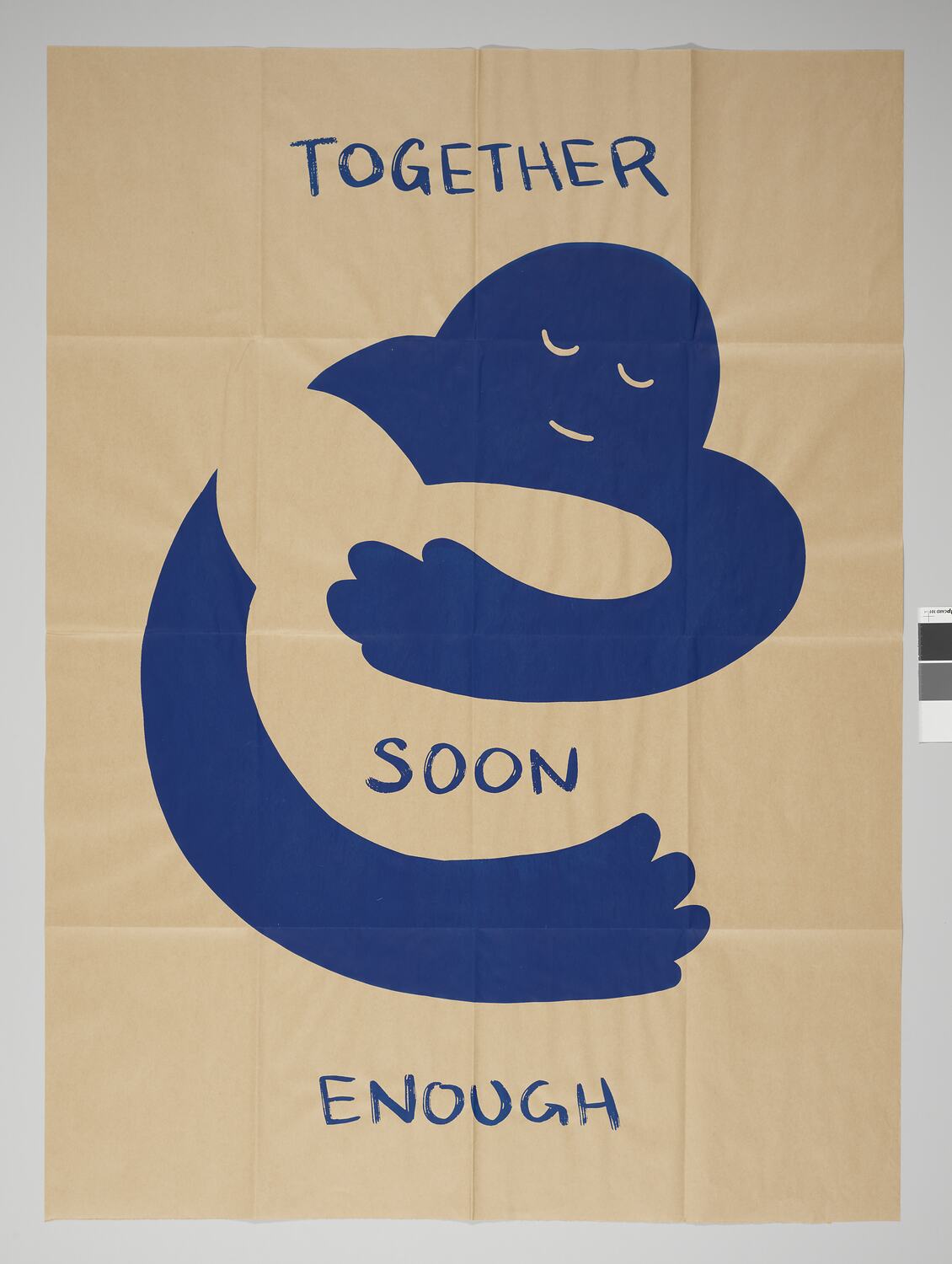 Poster - 'Together Soon Enough', Peter Drew, 2020