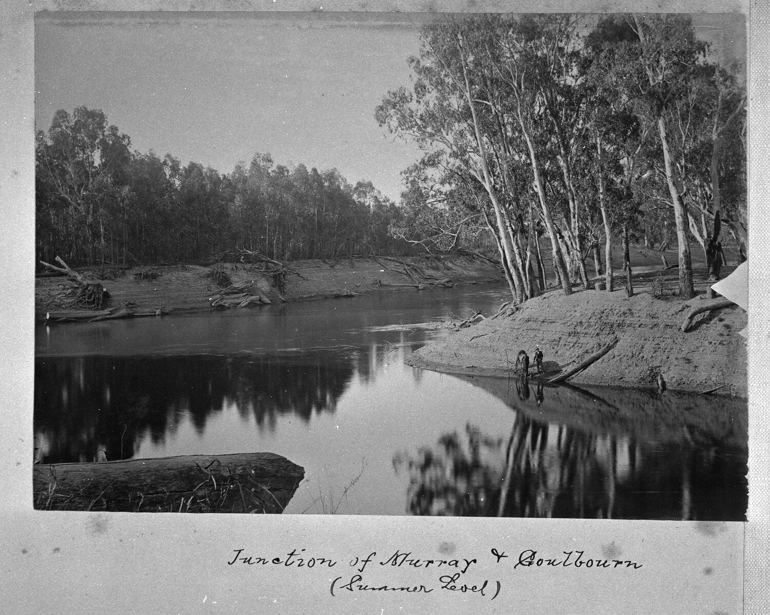 Photograph - Junction of Murray & Goulburn Rivers, by A.J. Campbell ...