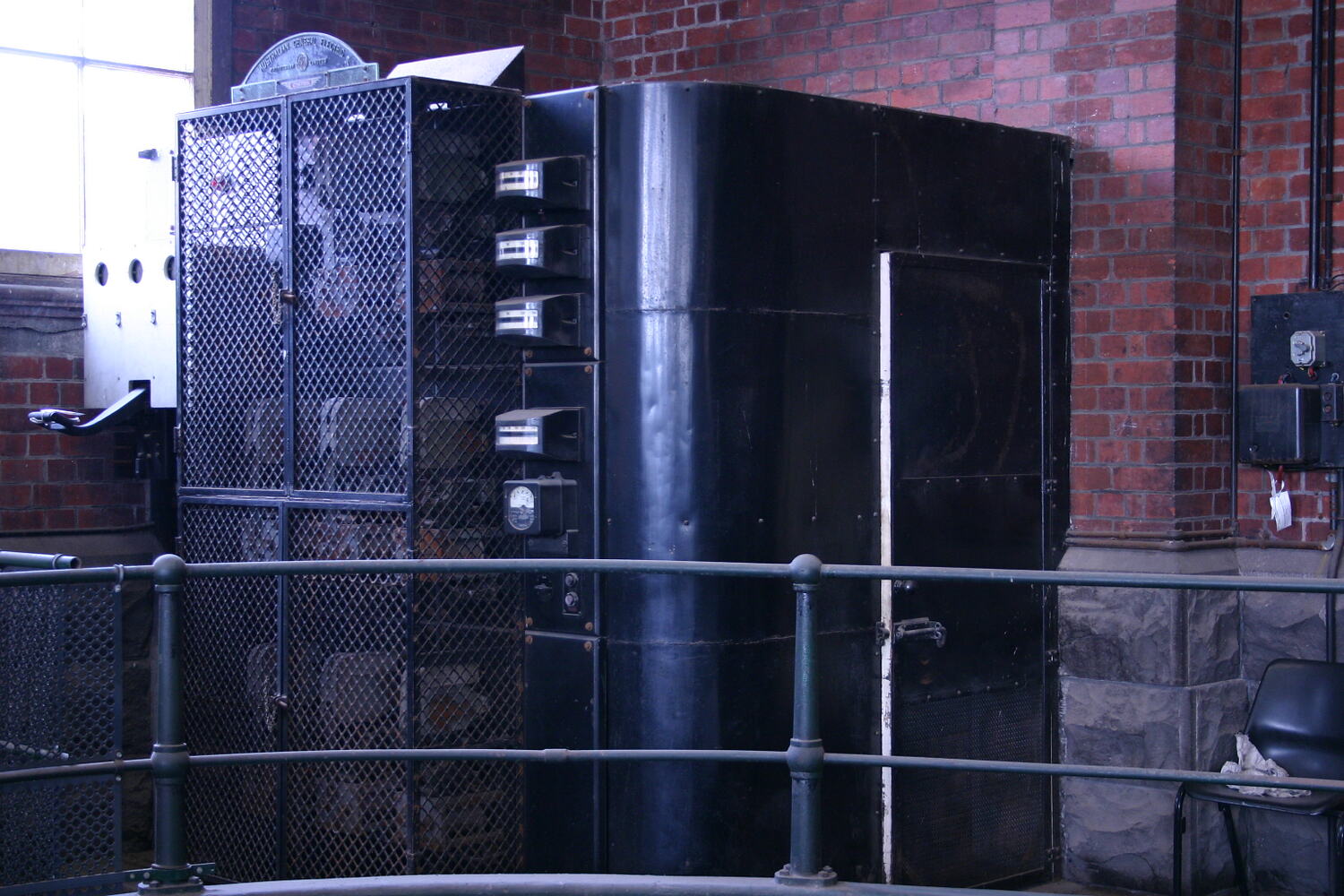 Electrical Control Panel - Australian General Electric, No.2 Well ...