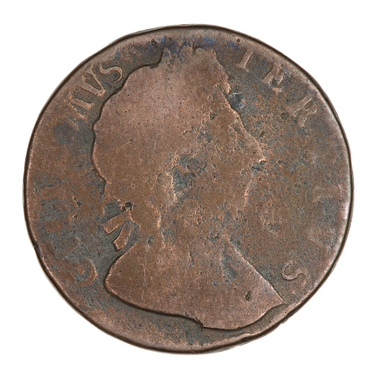 Coin - Farthing, William III, England, Great Britain, 1697