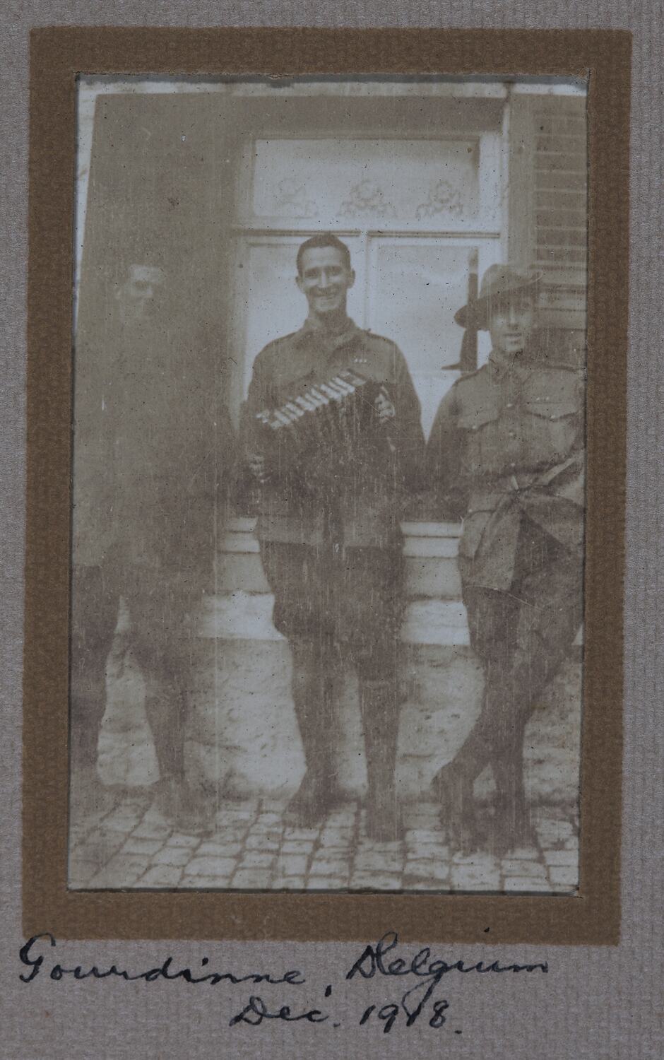 Photograph - 'Gourdinne', Belgium, Sergeant Major G.P. Mulcahy, World ...