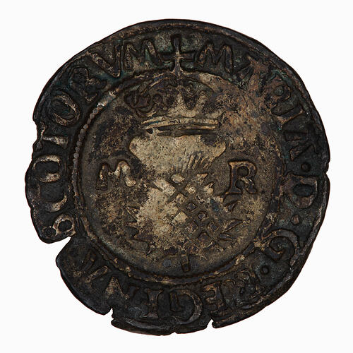 Coin - Bawbee, Mary, Scotland, 1542-1558