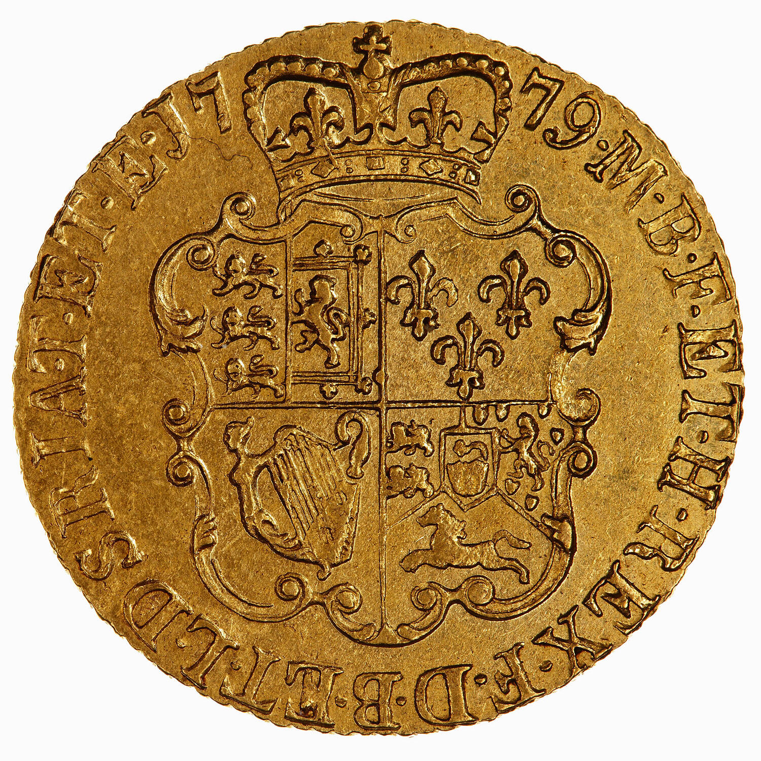 Coin - 1 Guinea, George III, Great Britain, 1779
