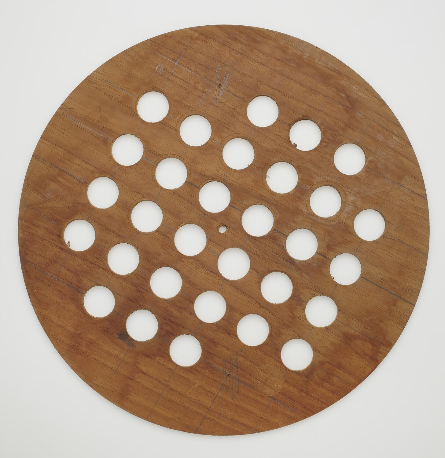 Woodturning Design - Adolph Bruhn & Son, Round, circa 1970-1990