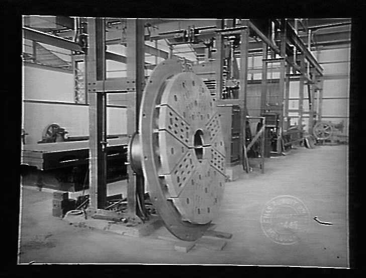 Glass Negative - Discharge End Trunnion and Liners, Chas Ruwolt Pty Ltd ...