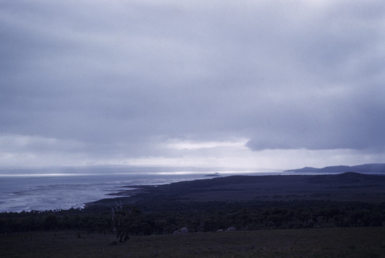 Slide - Corner Inlet from Barry's, Wilsons Promontory, Victoria, Jun 1959