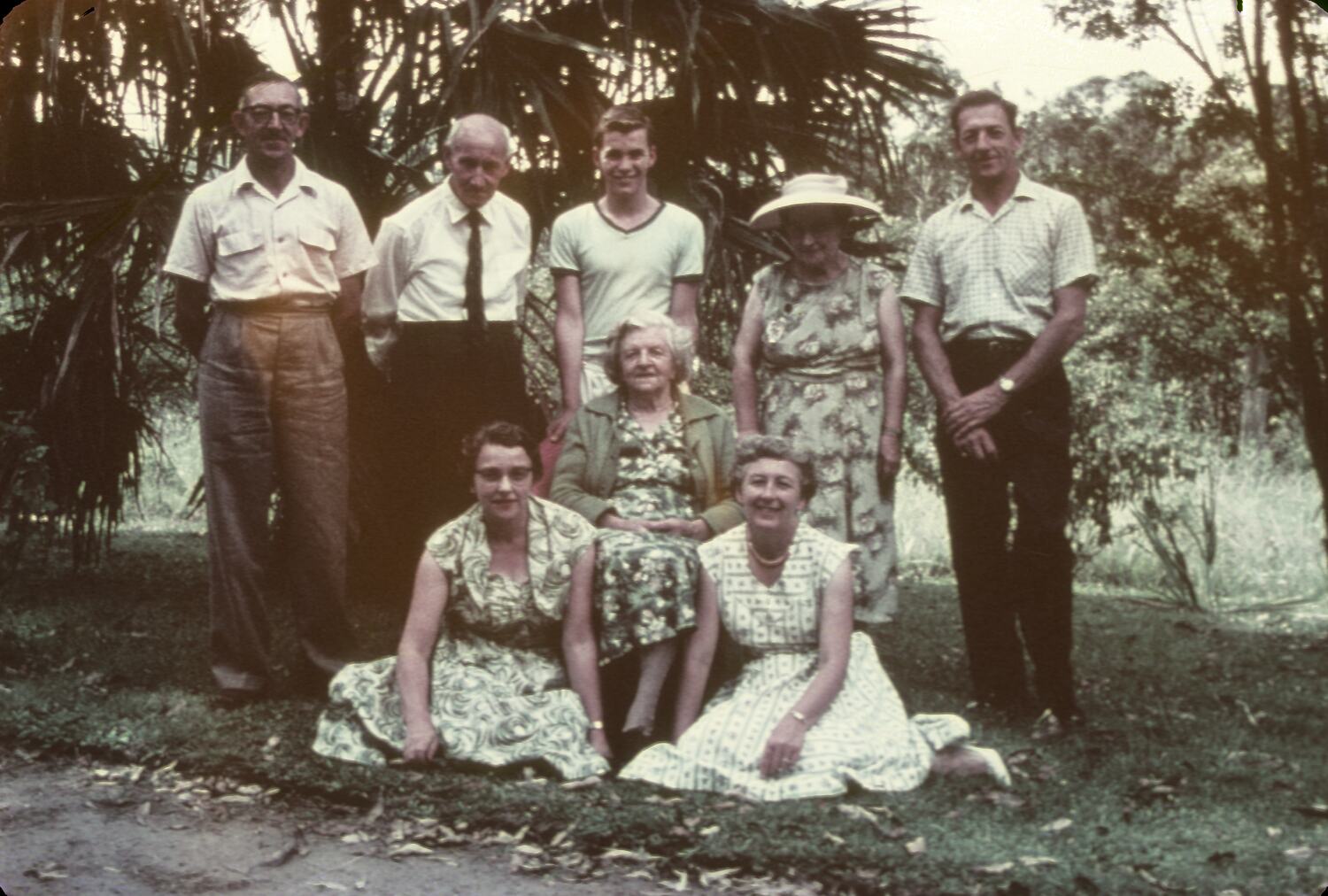 Slide - Black & Macpherson Family at Gosford, New South Wales, circa 1962