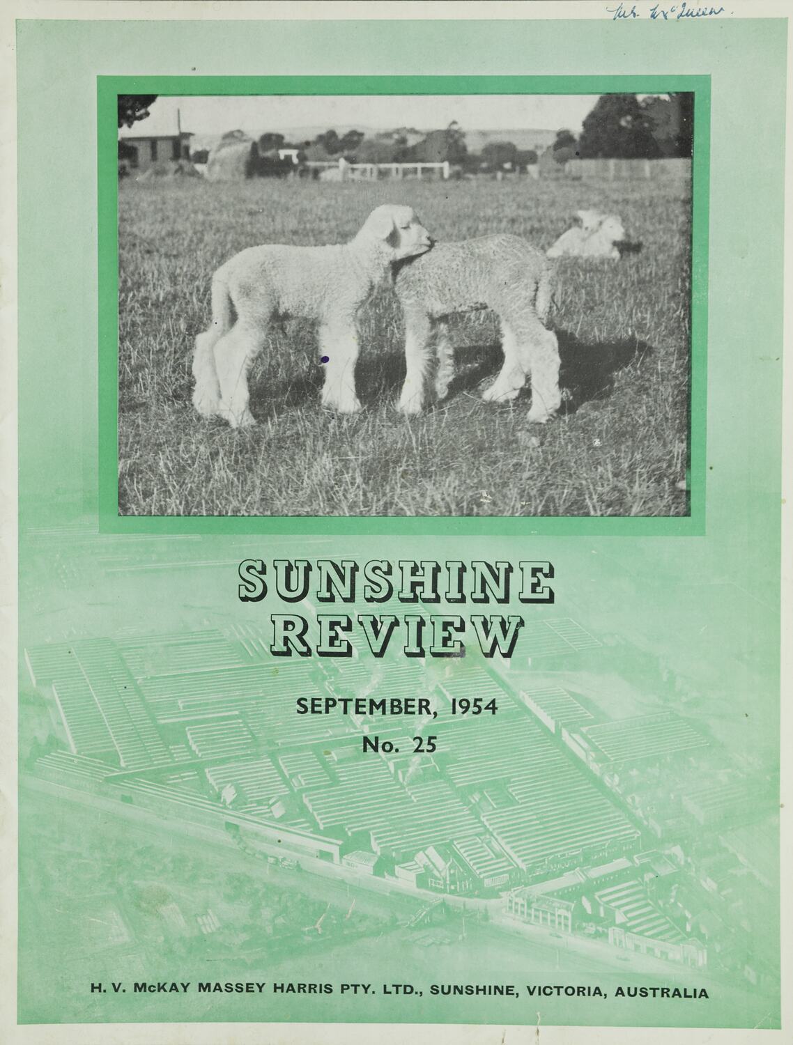 Magazine - Sunshine Review, No 25, Sep 1954