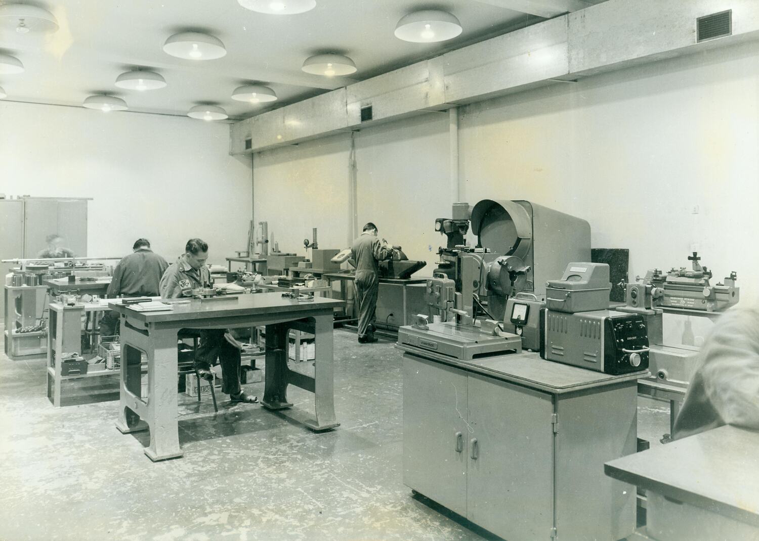 Photograph - Massey Ferguson, Inspection department, Coventry, circa 1960