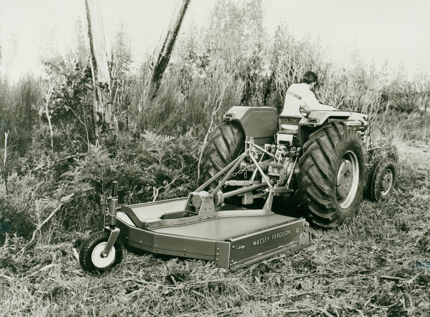 Photograph - Massey Ferguson, MF77 Rotary Slasher, 1965