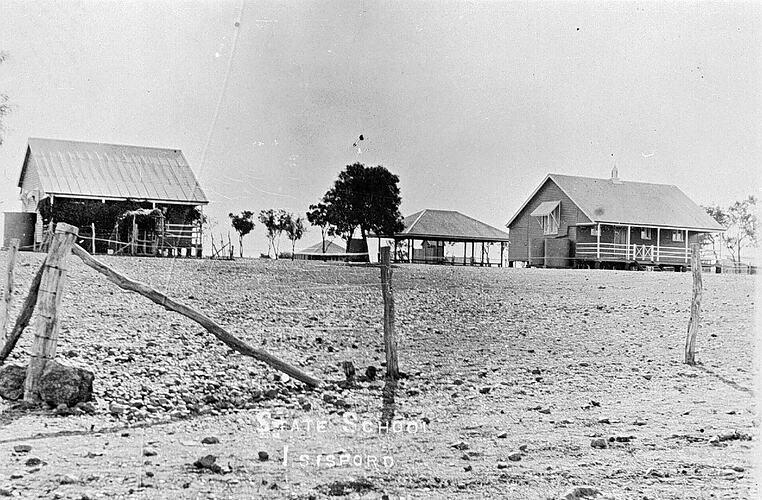Negative - 'State School', Isisford, Queensland, circa 1910