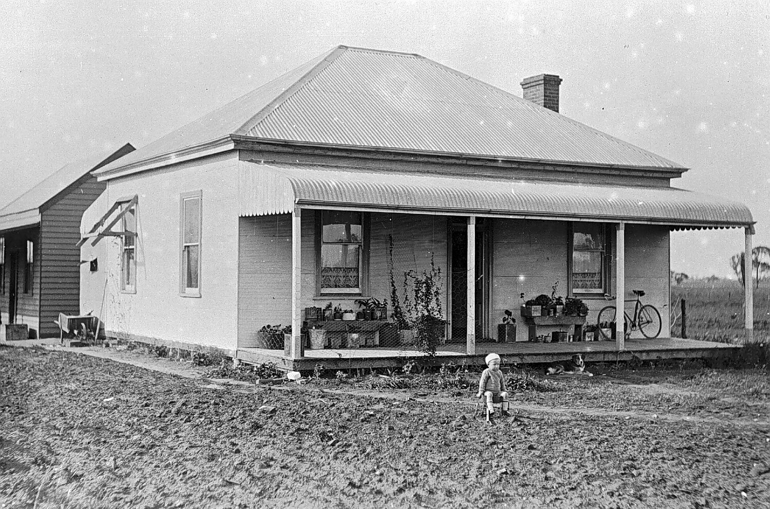 Negative - Piangil, Victoria, circa 1920