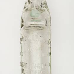 Marble Bottle - J. Franklin & Co Waterworks, Balaclava, Victoria, circa ...