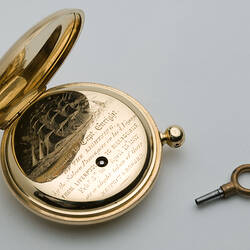 Pocket Watch - J. McCabe, London, Presented to Captain Enright, Clipper ...