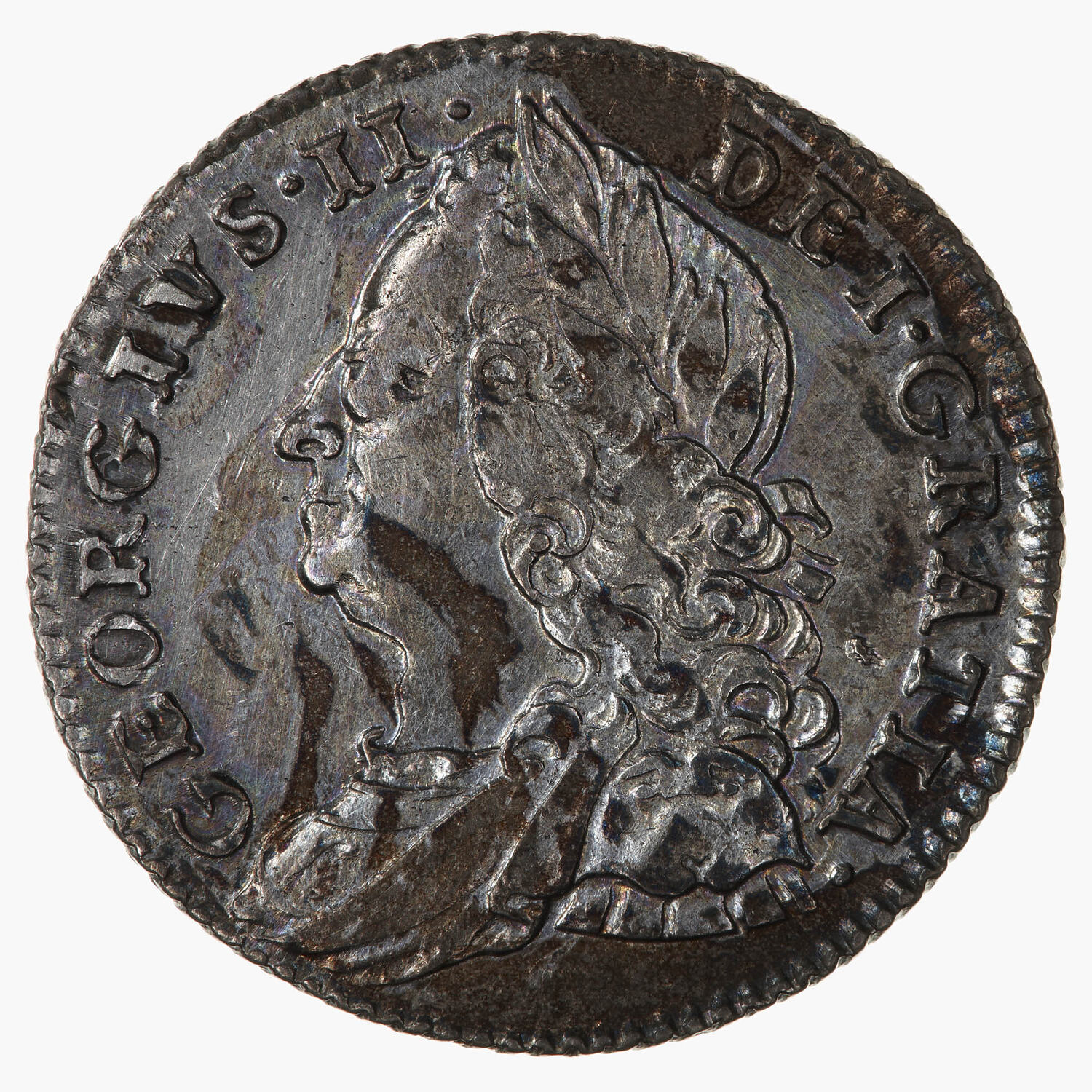 Coin - Sixpence, George II, Great Britain, 1757
