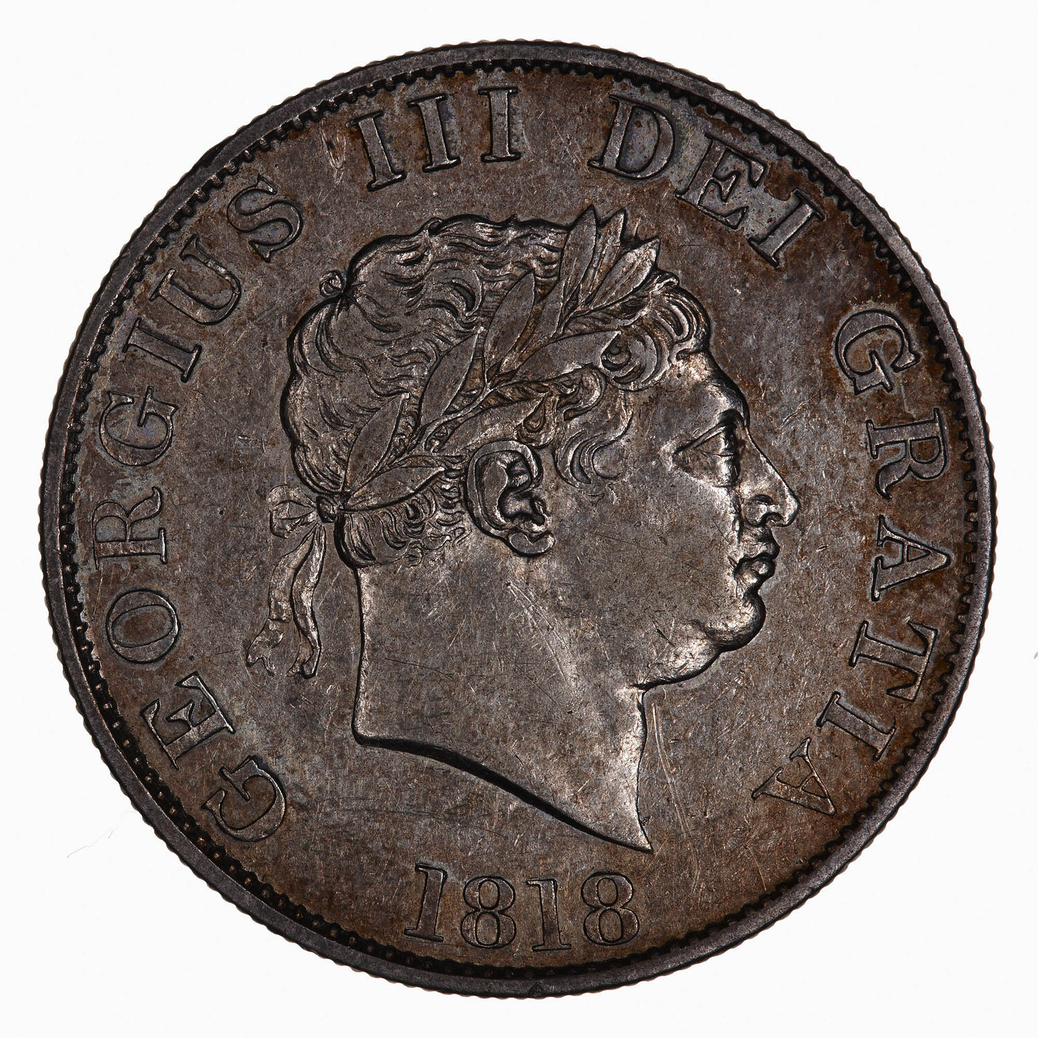 Coin - Halfcrown, George III, Great Britain, 1818