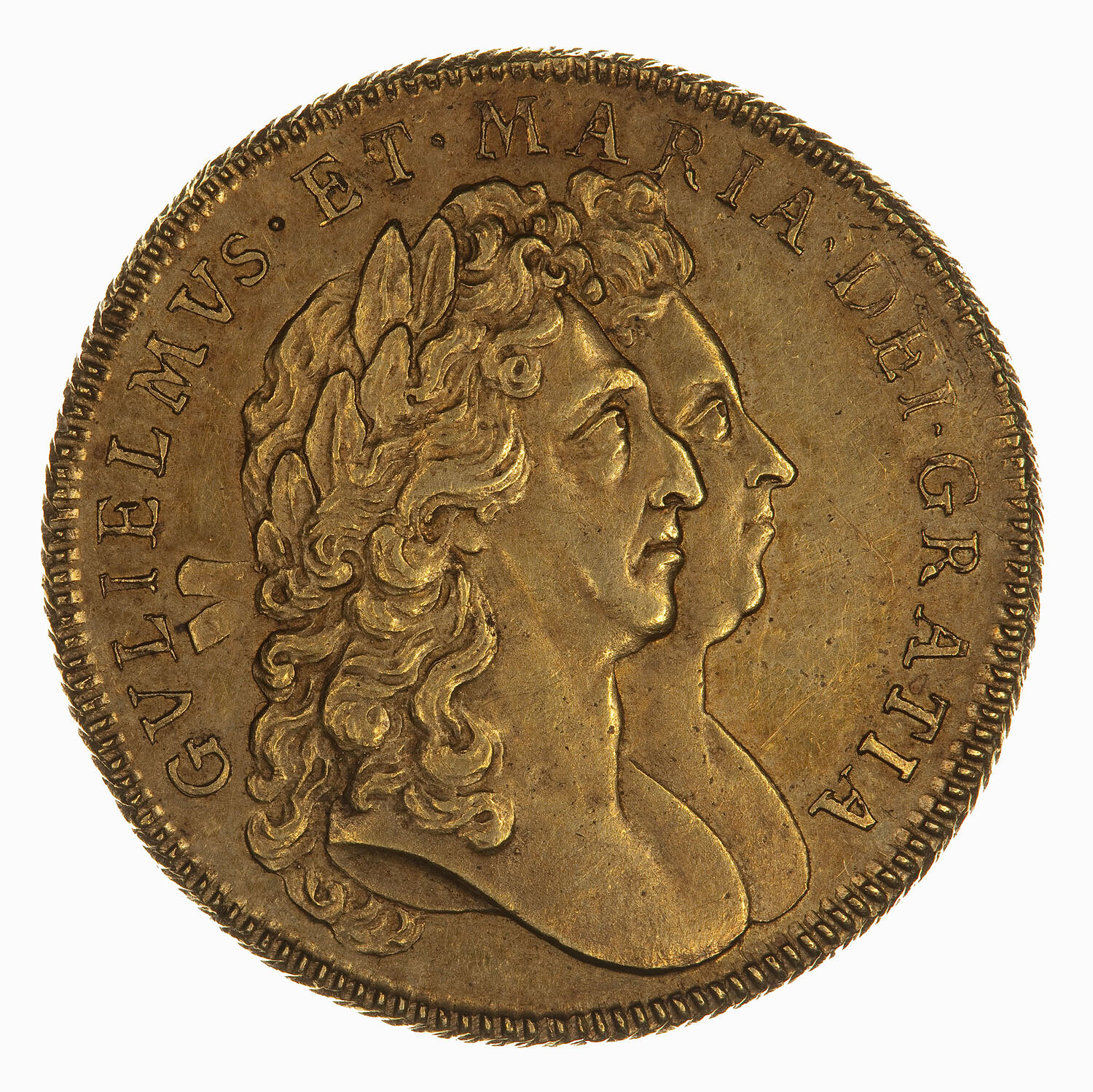 Coin - 2 Guineas, William & Mary, Great Britain, 1694