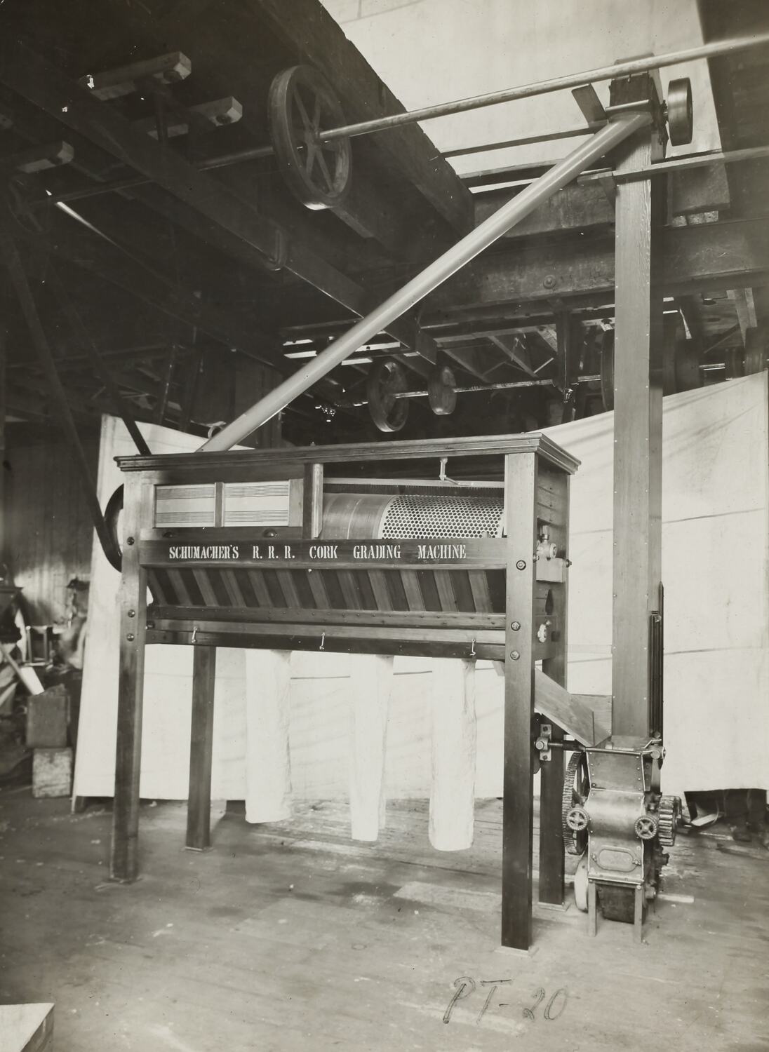 Photograph - Schumacher Mill Furnishing Works, 'Cork Grinding & Grading ...