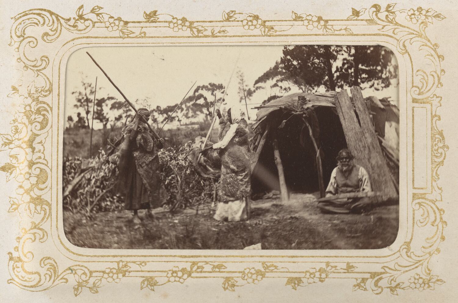 Photograph, original. Gippsland, Victoria, Australia. c.1872