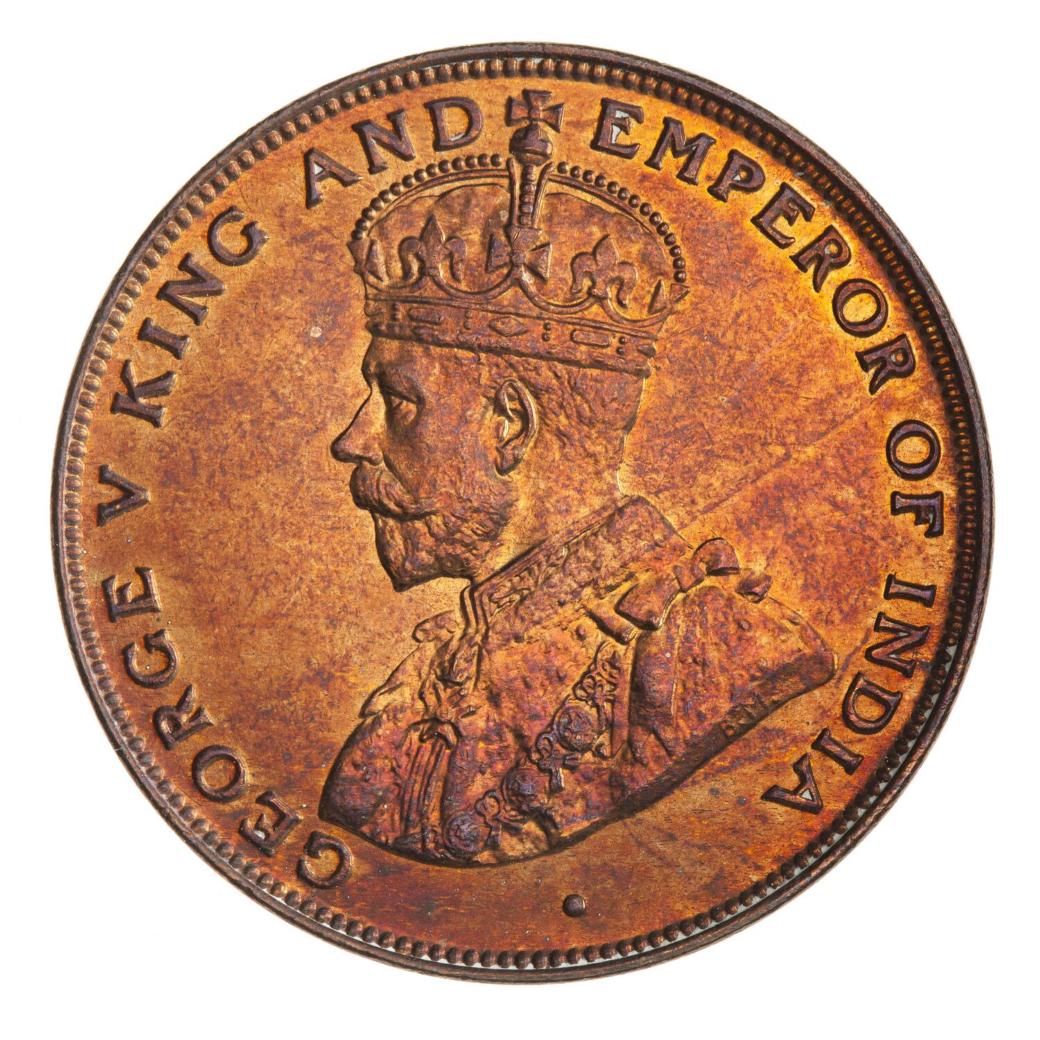 Proof Coin - 1 Cent, Hong Kong, 1923