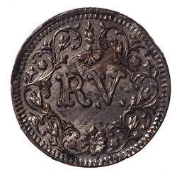 Coin - 1 Velli Fanam, Travancore, India, 1864