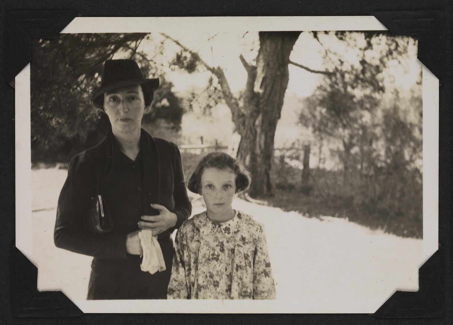 Digital Image - Mary Rouse & Daughter Julia Mary, circa 1936