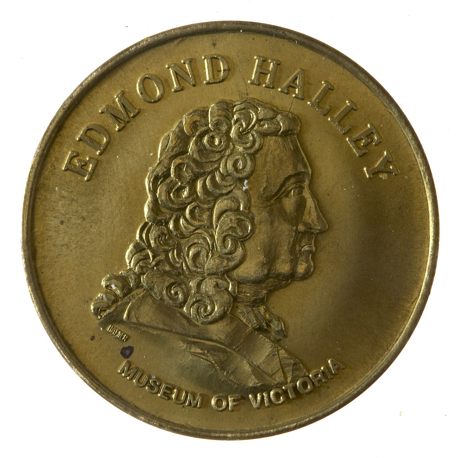 Medal - Edmond Halley, Museum Victoria, Australia, 1986