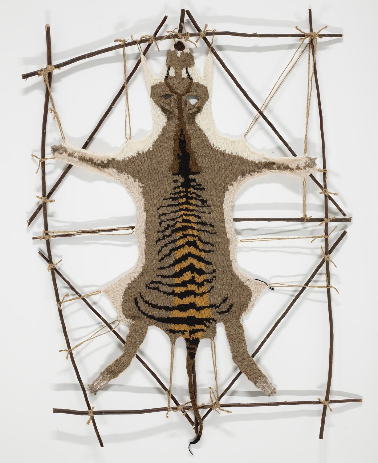 Research Focus, Genetic Conservation - 'Tasmanian Tiger #2', hand ...