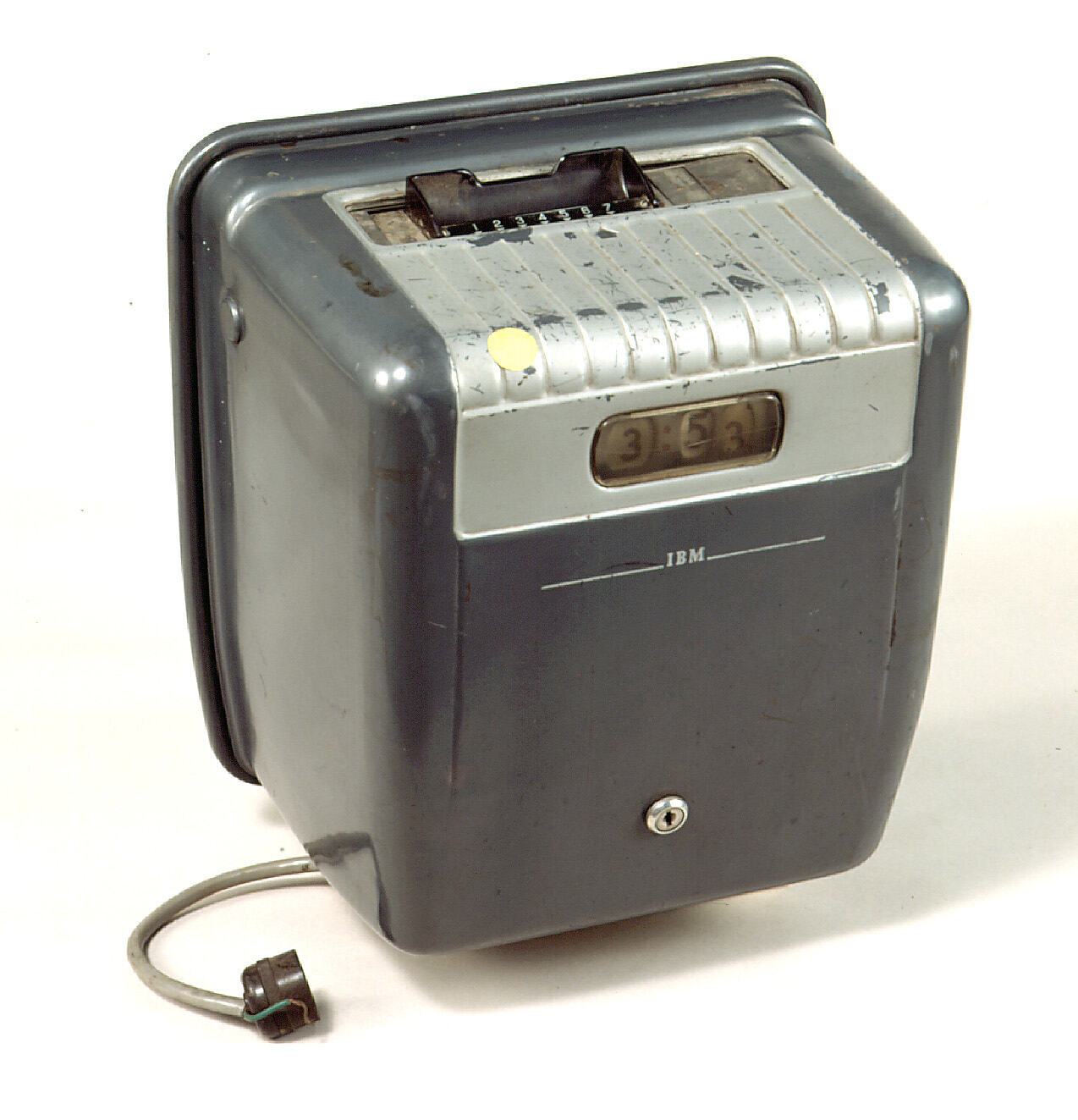 Time Clock & Time Card Boards - IBM, circa 1960