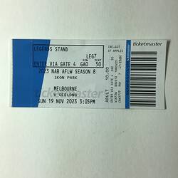 Ticket - AFL Women's (AFLW) Competition Melbourne Versus Geelong ...