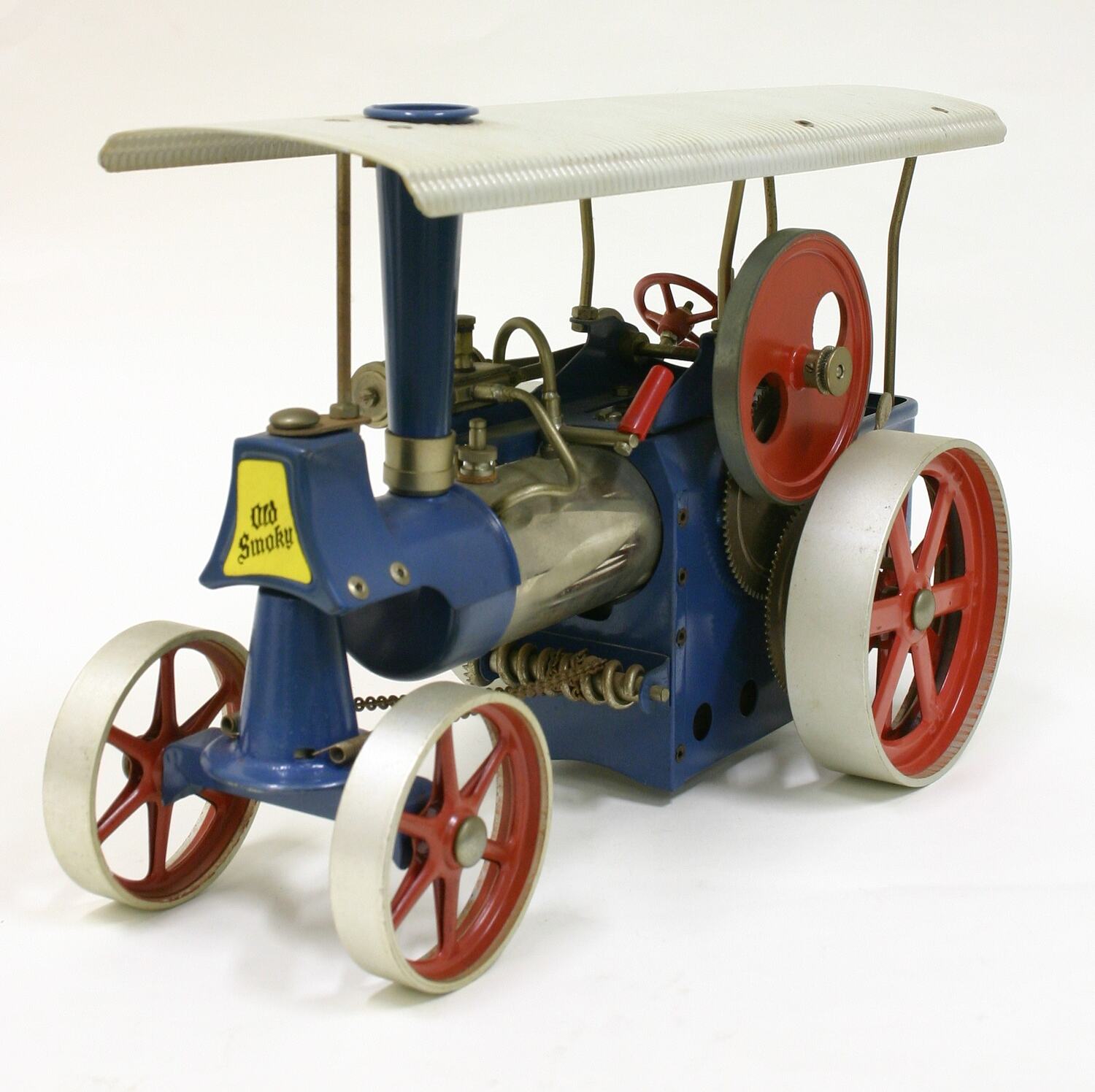 Steam Traction Engine Model - Wilesco, 'Old Smoky', circa 1967