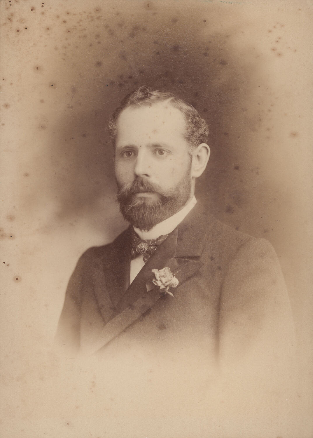 Digital Image - Portrait of Frederick Kemp, circa 1880