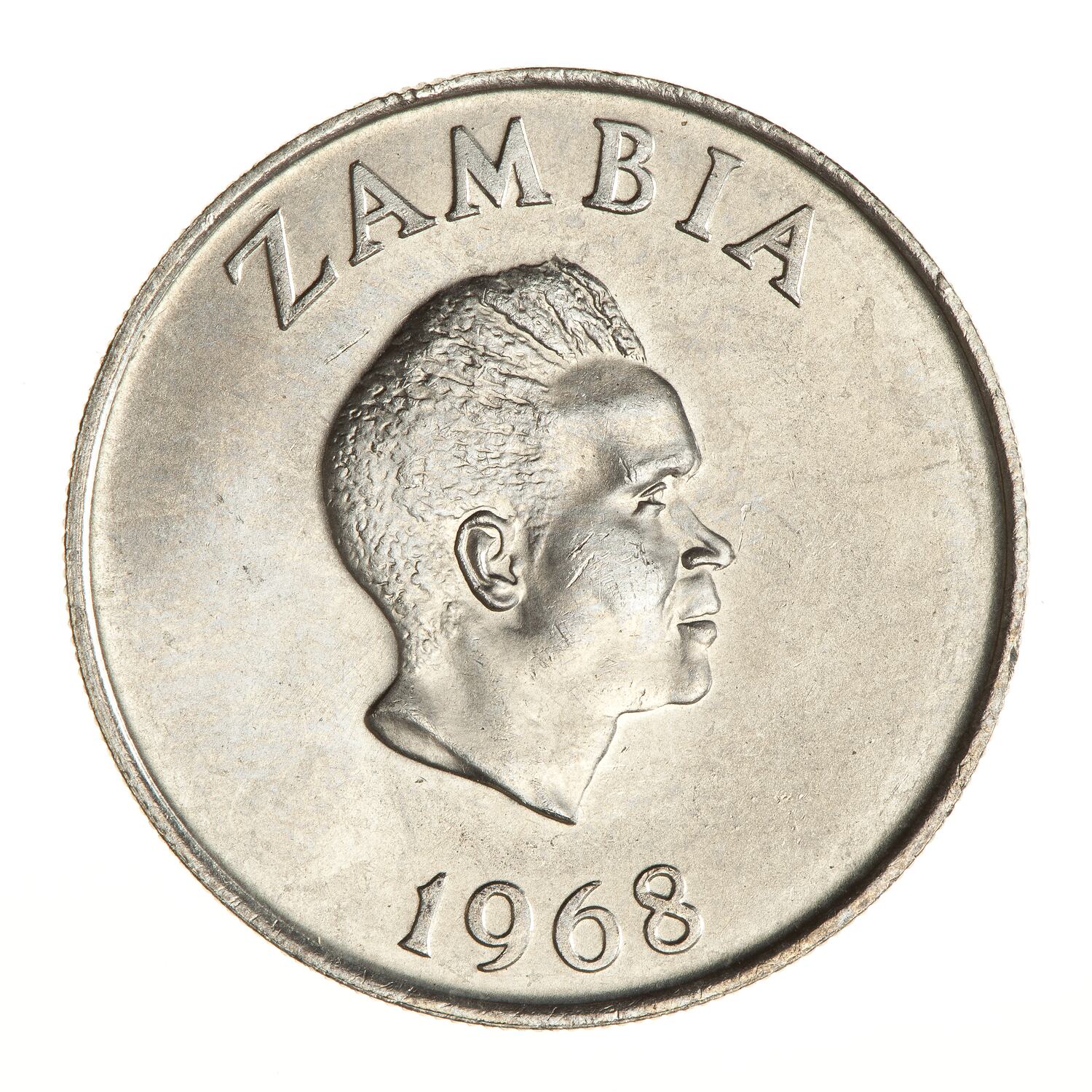 Coin - 10 Ngwee, Zambia, 1968