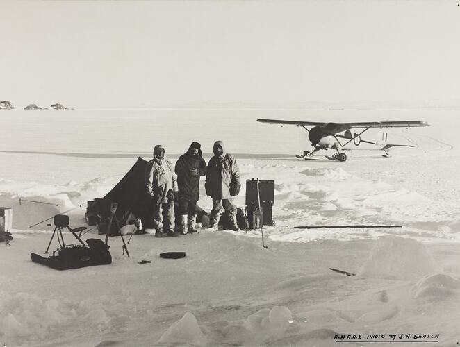 Photograph - The Australian National Antarctic Research Expedition ...