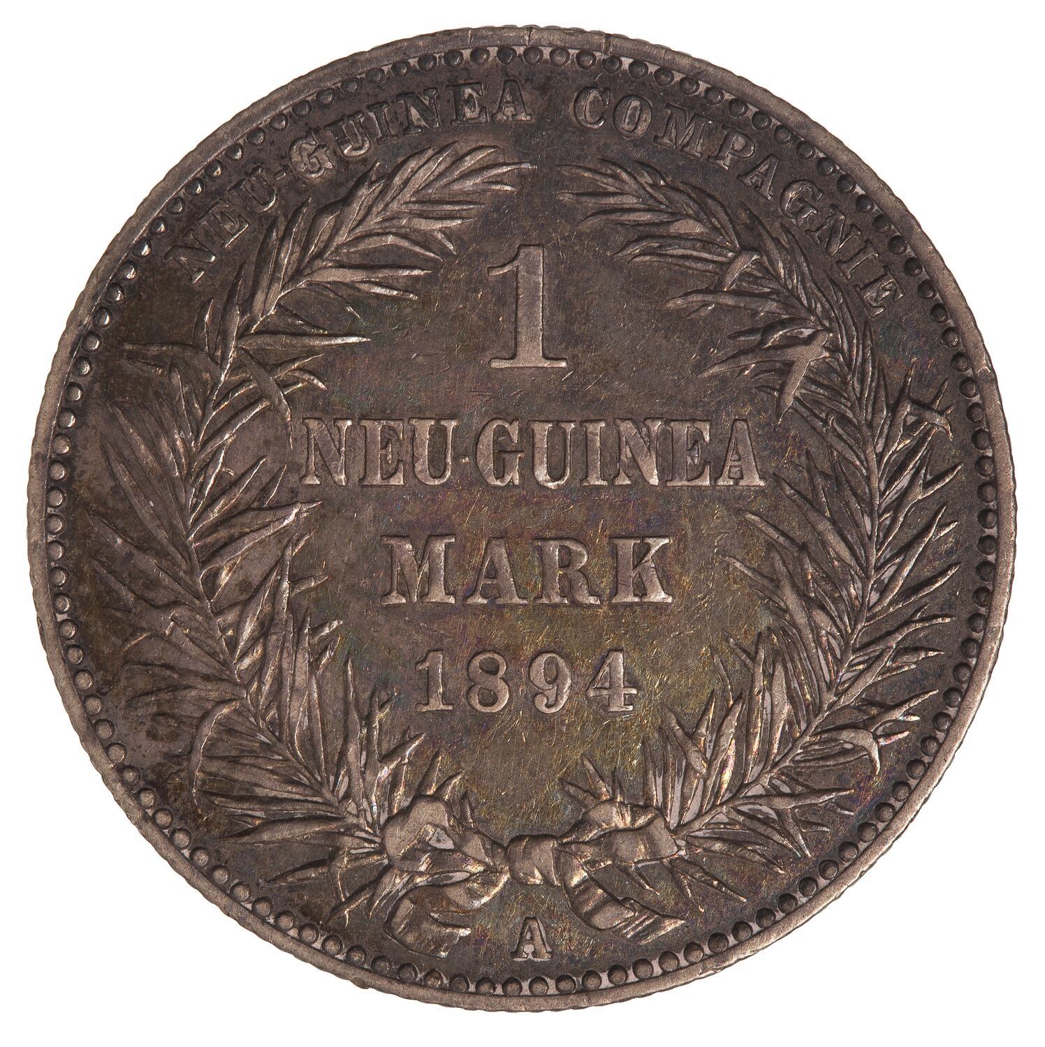 Coin - 1 Mark, German New Guinea (Papua New Guinea), 1894