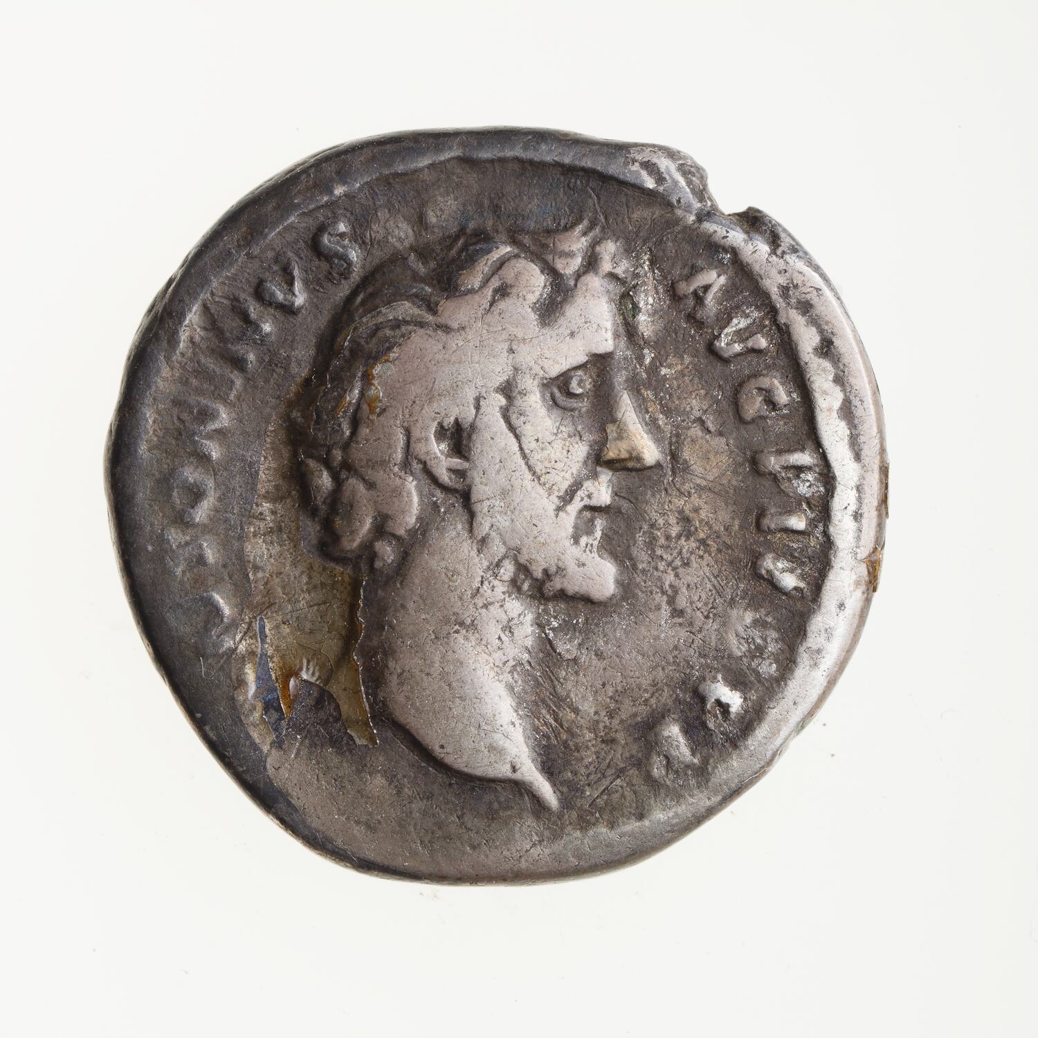 Coin - Denarius, Emperor Antoninus Pius, Ancient Roman Empire, 140-143 AD