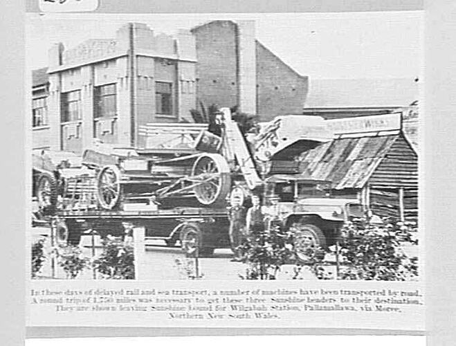 Photograph - Sunshine Harvester Works, Farm Equipment Manufacture ...