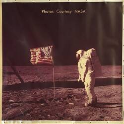 Transparency - Kodak Colorama, 'Apollo 11 Triptych', Moon Walk, 1960s-1980s