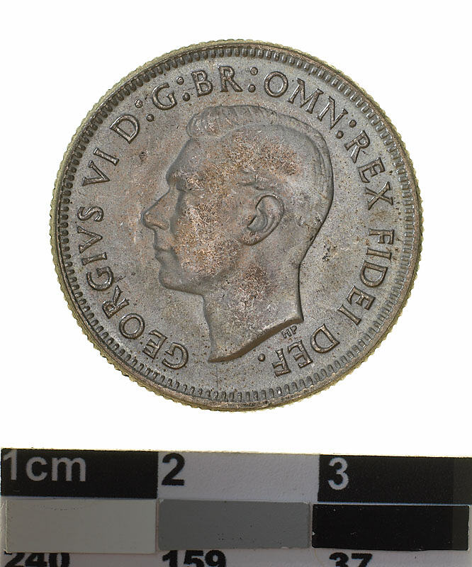 Coin - 1 Shilling, Australia, 1950