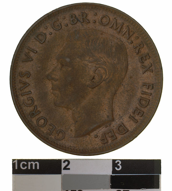 Coin - 1 Penny, Australia, 1949
