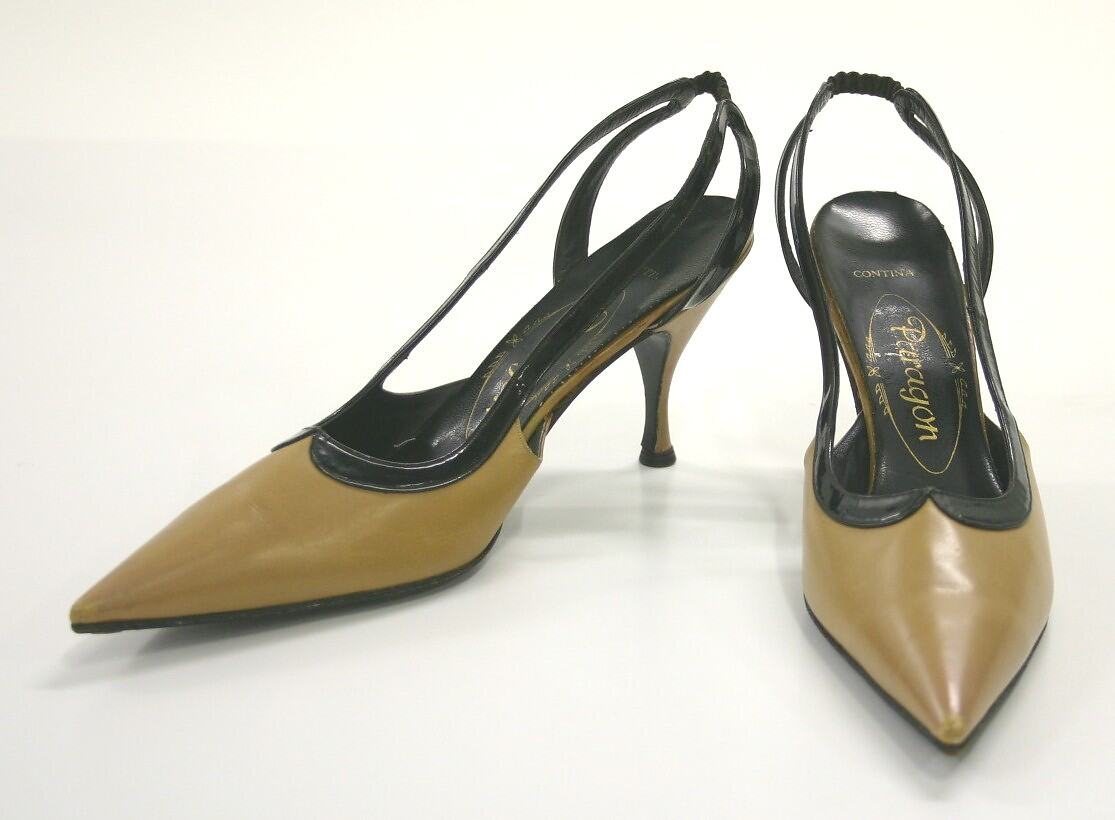 Shoes - Paragon, 'Contina', Slingback Stiletto, 1960s