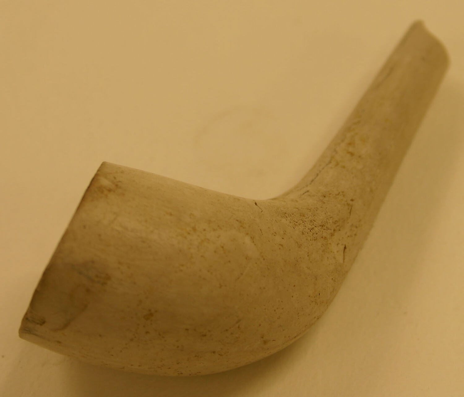 Smoking Pipe - Kaolin (Fragment, Burnt)