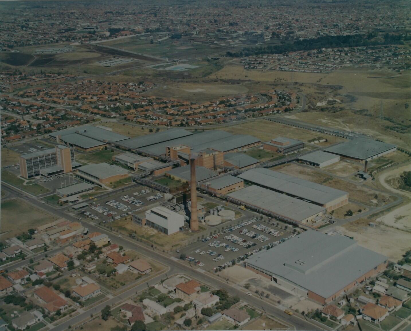 Photograph - Kodak Australasia Pty Ltd, Aerial View of the North-East ...