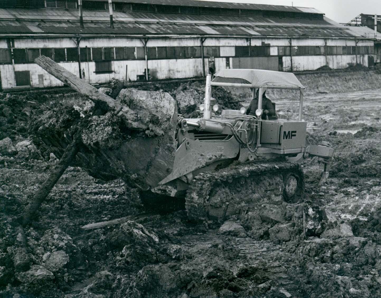 Photograph Massey Ferguson Mf600c Crawler Tractor Circa 1985