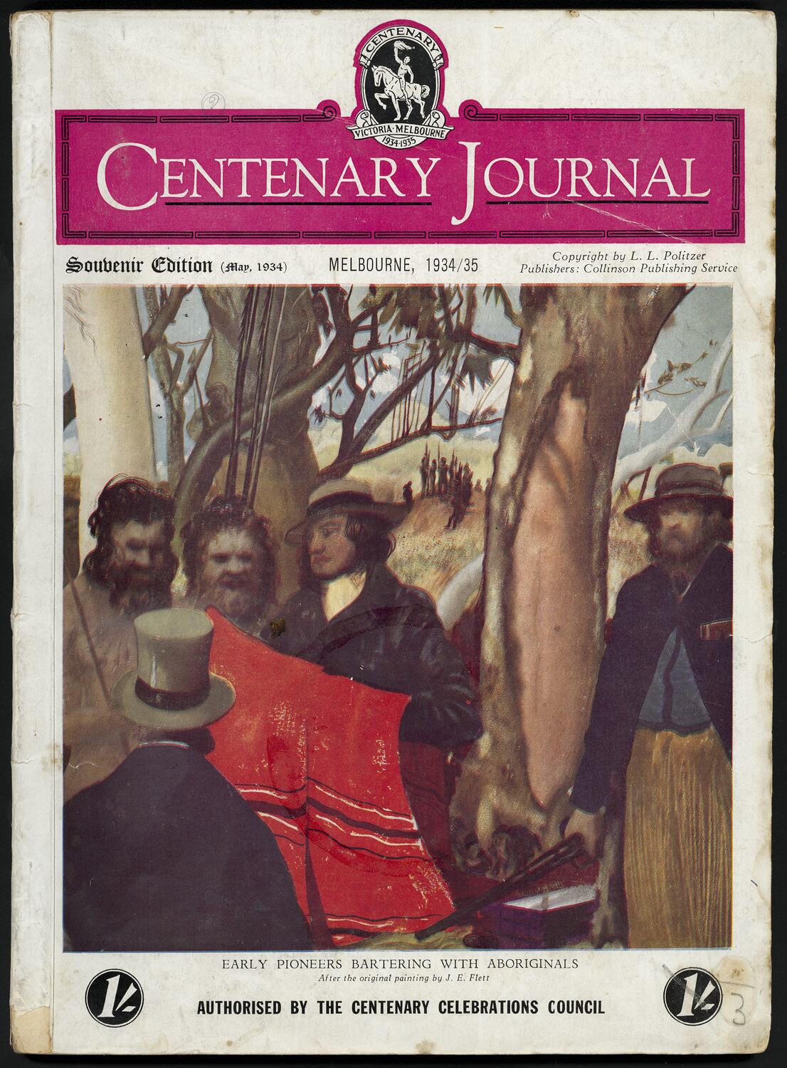 Journal - Centenary Journal, The Centenary Celebrations Council, 1934