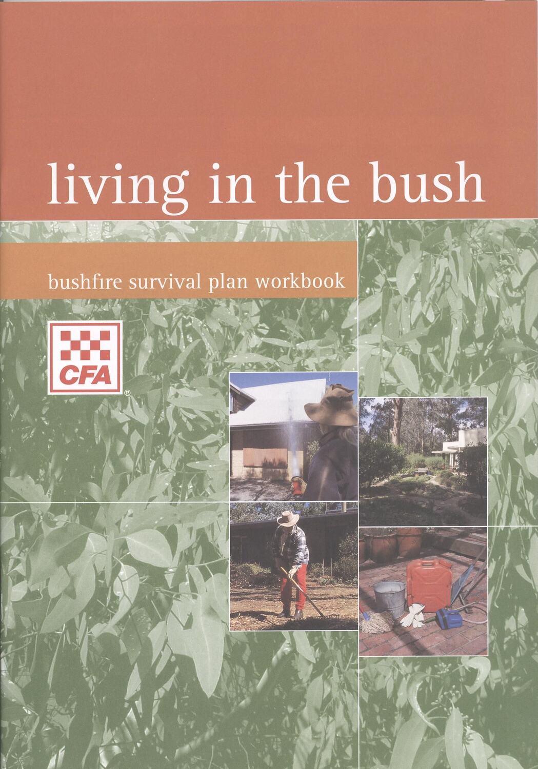 Book - 'Living In The Bush - Bushfires Survival Plan Workbook', Country ...
