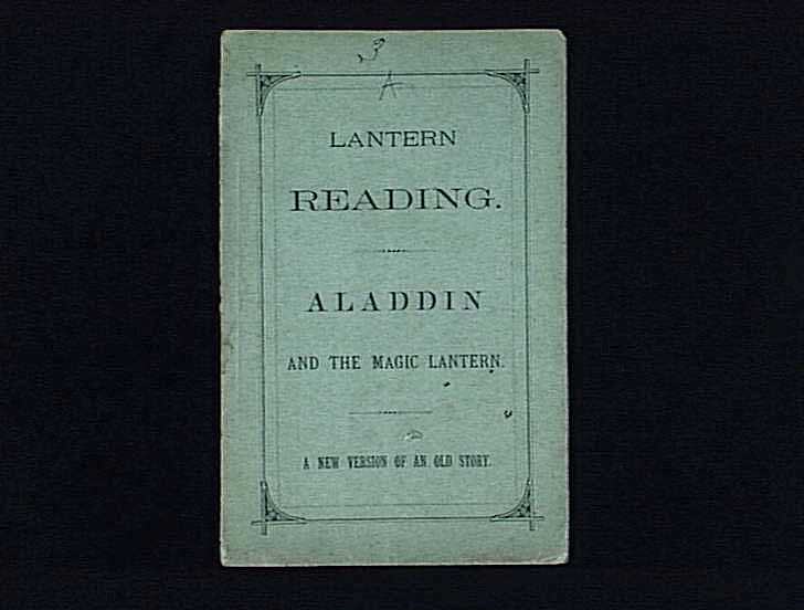 Booklet - Magic Lantern Readings, 'Aladdin and the Magic Lantern ...